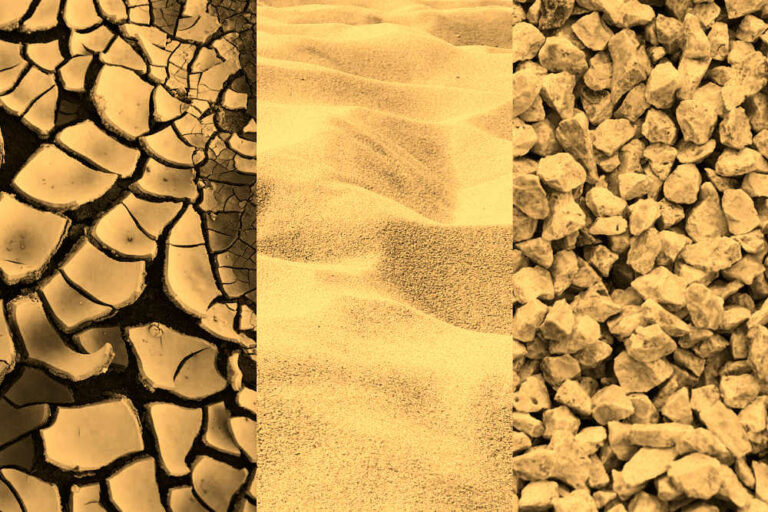 Die Korngrößen Ton, Schluff, Sand und Kies - grundrichtig.de